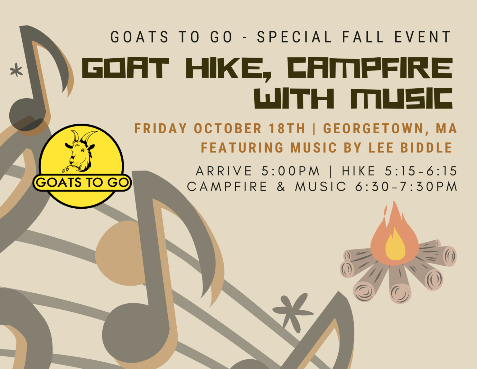 Events - GOATS TO GO
