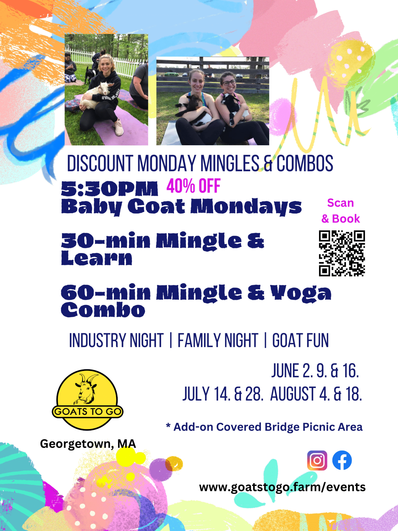 Events - GOATS TO GO