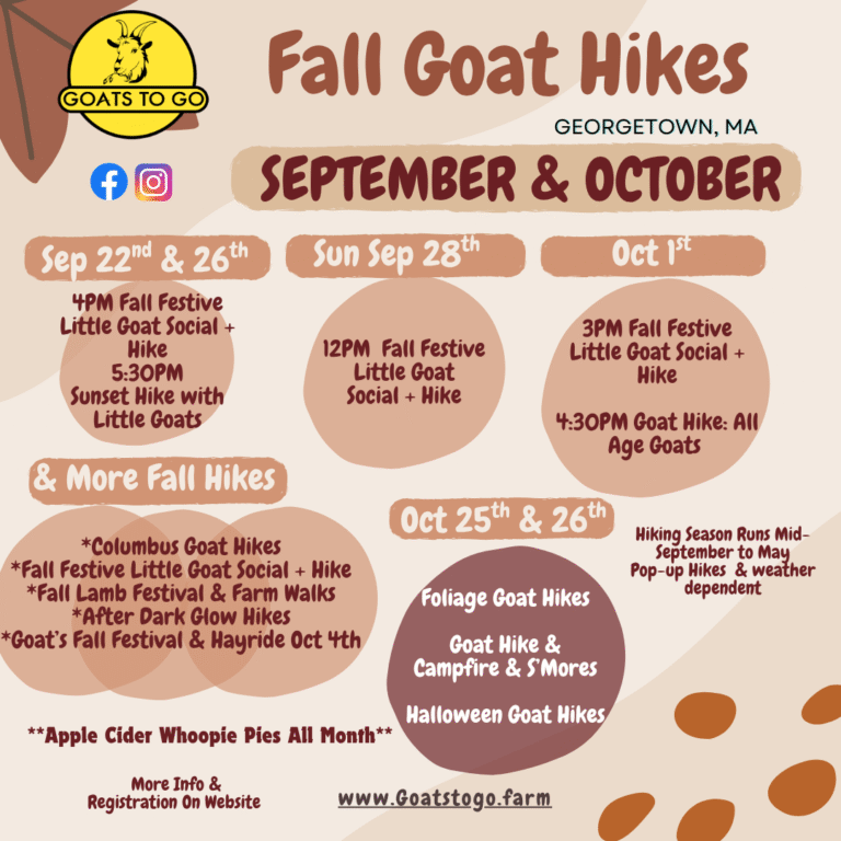 Events - GOATS TO GO
