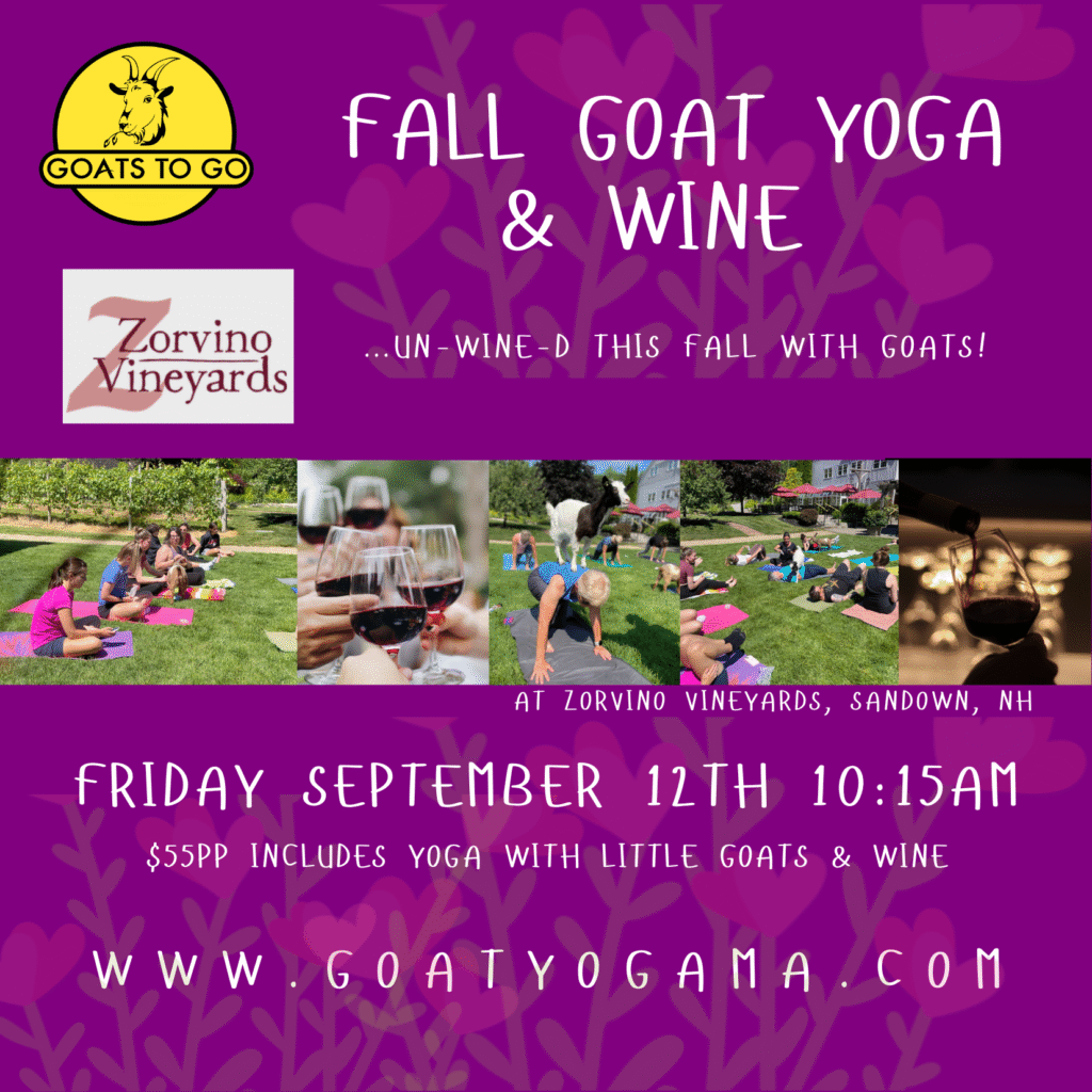 Events - GOATS TO GO